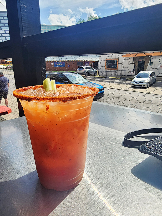 That spice-rimmed Bloody Mary isn't just a cocktail&mdash;it's Nashville's liquid courage, preparing you for the heat adventure ahead.