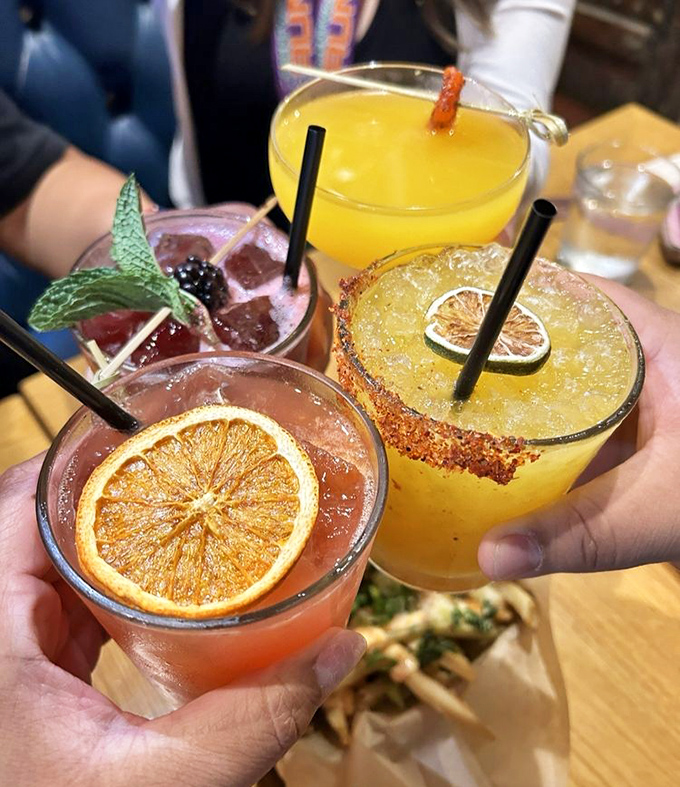 Cocktails that don't just quench thirst &ndash; they start conversations. That rim of spice is saying, "Good morning, your taste buds needed this wake-up call."