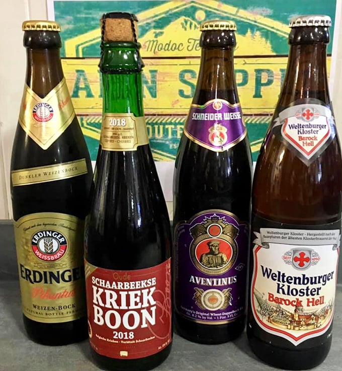 Their beer selection rivals metropolitan bottle shops. These aren't your father's light lagers&mdash;unless your father had surprisingly sophisticated European taste.