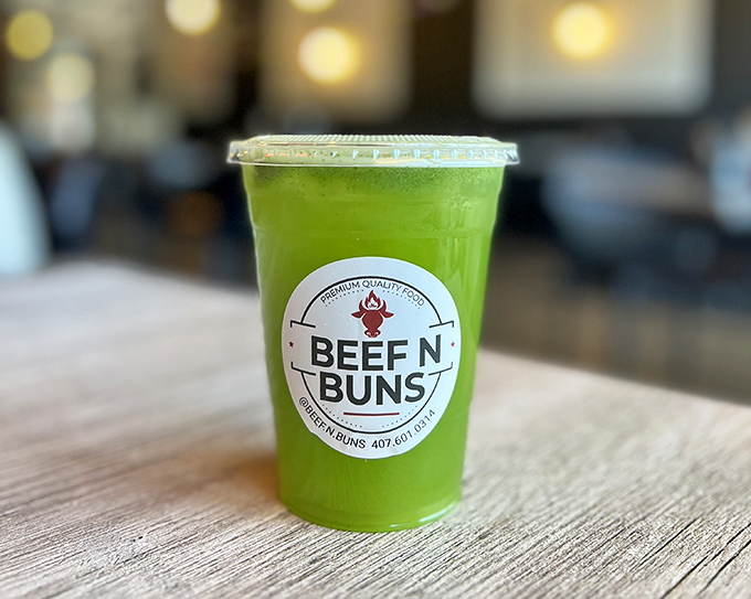 Even their drinks get the star treatment &ndash; this vibrant green refresher is like Florida sunshine in liquid form.