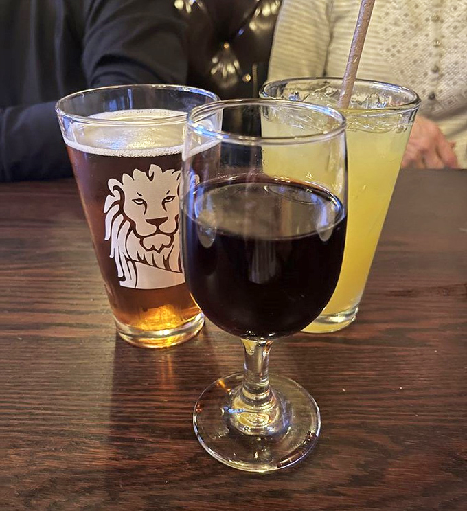 The beverage program at Barnaby's offers something for everyone, from craft beers with personality to wines that don't take themselves too seriously.