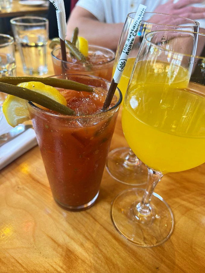 Bloody Marys and mimosas: the dynamic duo of brunch beverages. One savory, one sweet&mdash;like the perfect buddy comedy for your taste buds.