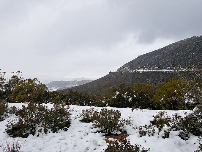 Winter transforms Mount Laguna into Southern California's answer to Narnia. No need for a wardrobe, just a reliable set of snow tires.