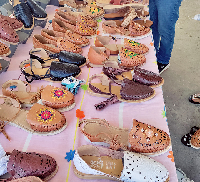 These aren't just shoes; they're wearable art with prices that won't make your wallet weep. The embroidery alone is worth the trip.