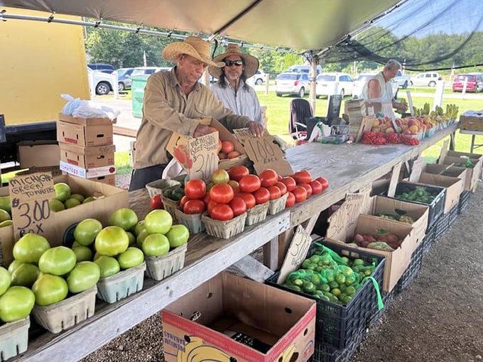 Farm-fresh produce that actually looks like food grew it, not a laboratory designed it.
