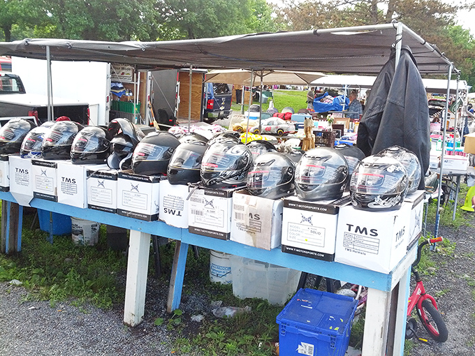 Safety first, style second! These motorcycle helmets prove you can protect your noggin without sacrificing your cool factor. Easy Rider meets OSHA approval.