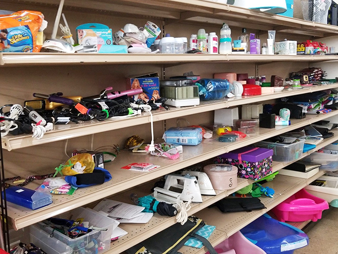 The home goods aisle: where kitchen gadgets from three decades collide in a time-traveling culinary wonderland of possibilities.