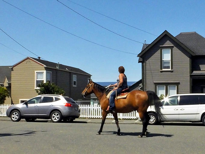 In Fortuna, seeing someone commuting on horseback isn't Instagram bait&mdash;it's just Tuesday. Rural California keeps its cowboy spirit alive.