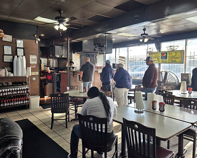 The line forms for a reason. In barbecue circles, this is what patience was invented for.