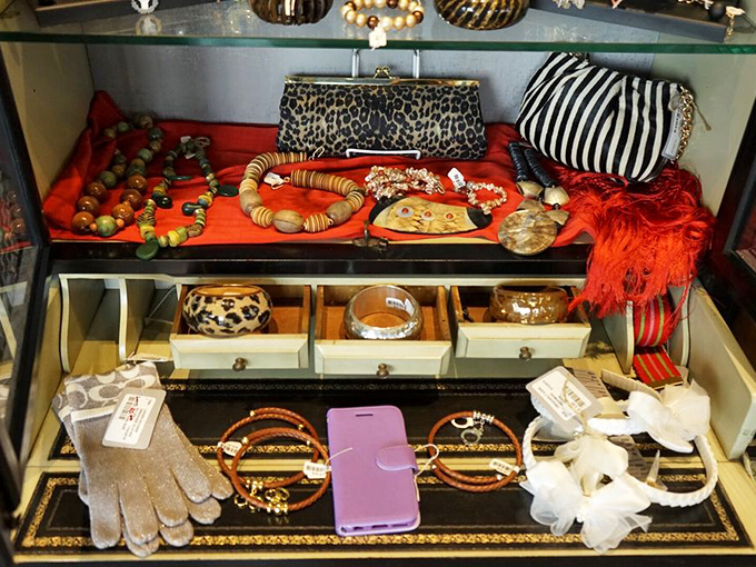 Accessories that whisper "vintage glamour" without screaming "I raided my great-aunt's jewelry box." Statement pieces with stories to tell.