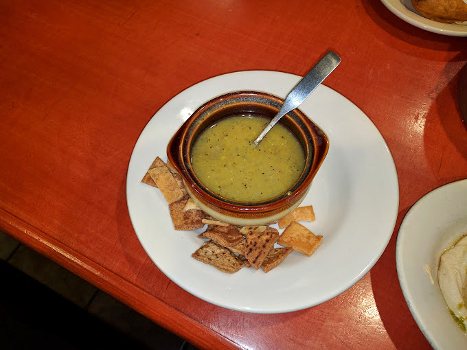 This lentil soup isn't playing around&mdash;it's serious comfort in a bowl, with a supporting cast of perfectly toasted pita triangles ready for their dipping debut.