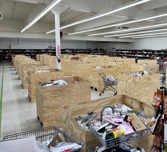 Retail therapy meets archaeological expedition. Dig through these layers of merchandise and unearth the perfect something you didn't know you needed.