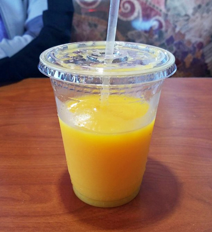 Fresh-squeezed sunshine in a cup&mdash;the kind of orange juice that makes you question why you ever settled for the stuff from concentrate.