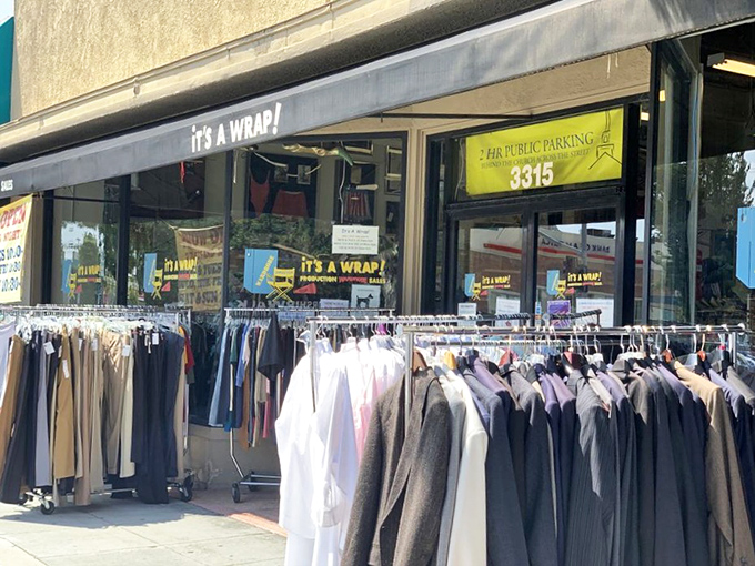 Sidewalk sales where Hollywood literally spills onto Magnolia Boulevard &ndash; democracy never looked so stylish.