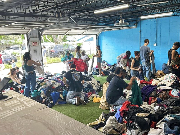 When crowds gather for vintage clothing, you know you've found Orlando's worst-kept secret shopping spot.