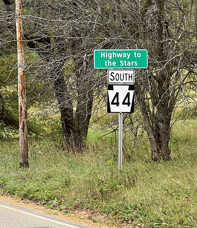 "Highway to the Stars" &ndash; not just a forgotten sequel to Kenny Loggins' hit, but Pennsylvania's most honest road sign.