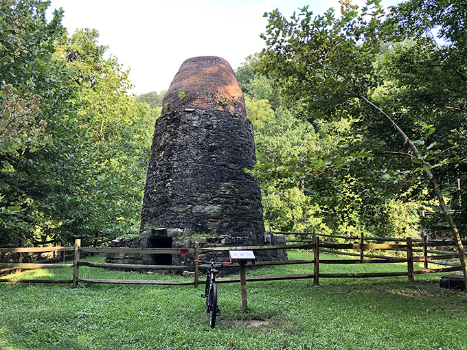 The Rock Run Flint Furnace stands like a time capsule from Maryland's industrial revolution. Iron was once forged here; now it forges memories.