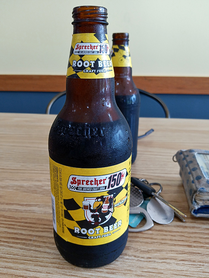 Craft root beer in glass bottles reminds you that some traditions never go out of style.