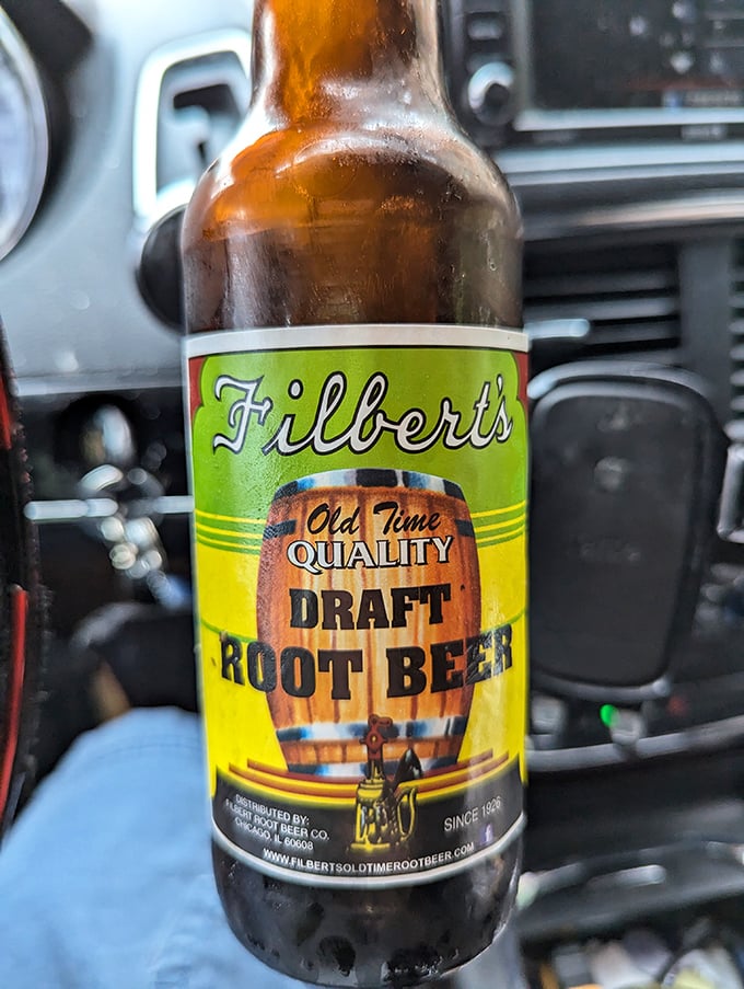 Nothing washes down beef like a bottle of Filbert's root beer. This local elixir has been bubbling away since 1926.