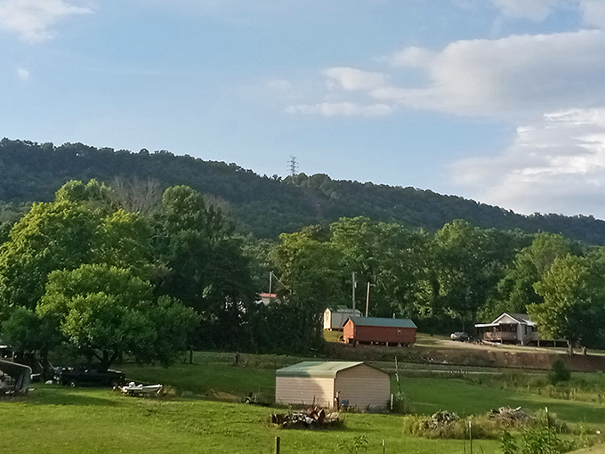 Rural Tennessee at its finest &ndash; where barns and mountains coexist in a landscape that hasn't surrendered to the chaos of modern development.