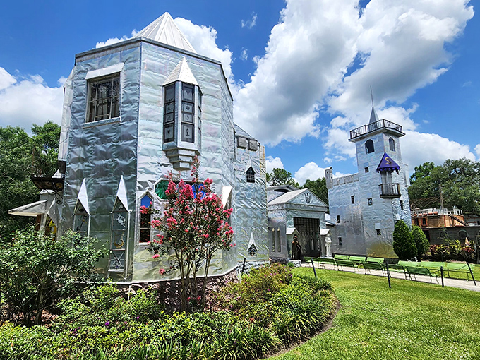 Under Florida's dramatic sky, the castle's silhouette creates the kind of postcard moment that makes friends back home say, "Wait, that's in Florida?"