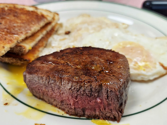 When steak meets comfort food expertise, magic happens on plates that satisfy even the heartiest appetites.