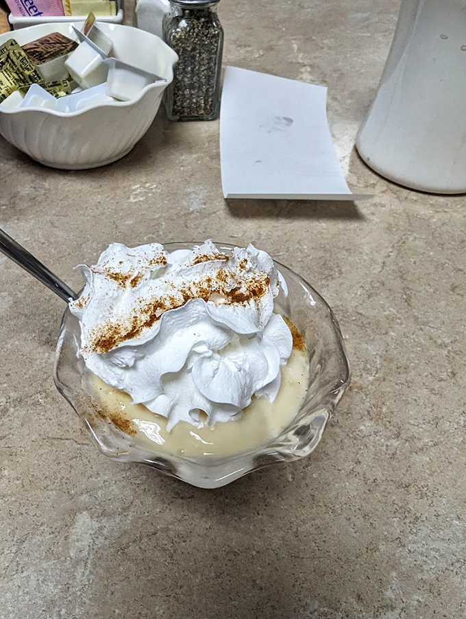 This homemade pudding topped with whipped cream isn't just dessert&mdash;it's a time machine back to your grandmother's kitchen on Sunday afternoons.