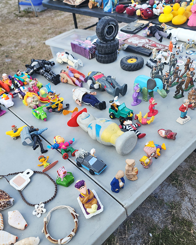 Remember when McDonald's Happy Meal toys were actually worth keeping? This vendor certainly does.