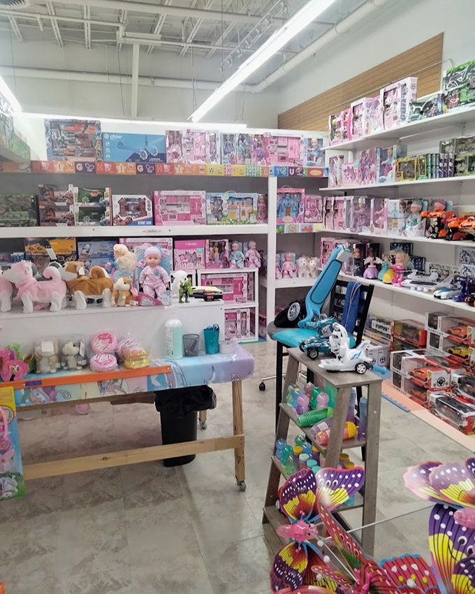 Tool paradise or handyman heaven? Either way, this jumble of power tools would make Tim Allen unleash his famous grunt of approval.