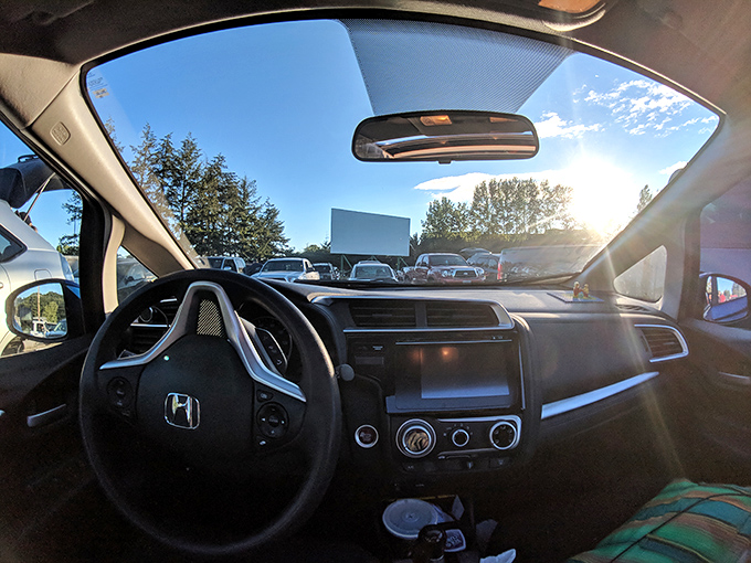 The driver's seat transforms into the best seat in the house, with cup holders that never judge your candy-to-popcorn ratio.