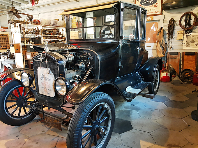 This vintage Model T isn't just a car&mdash;it's a time machine on wheels, back when "horsepower" was an actual upgrade from, well, horses.