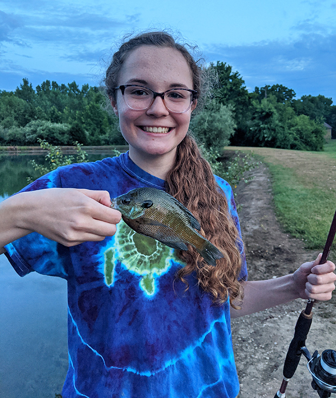 The true measure of a successful fishing trip isn't always size &ndash; it's the smile that comes with the catch.