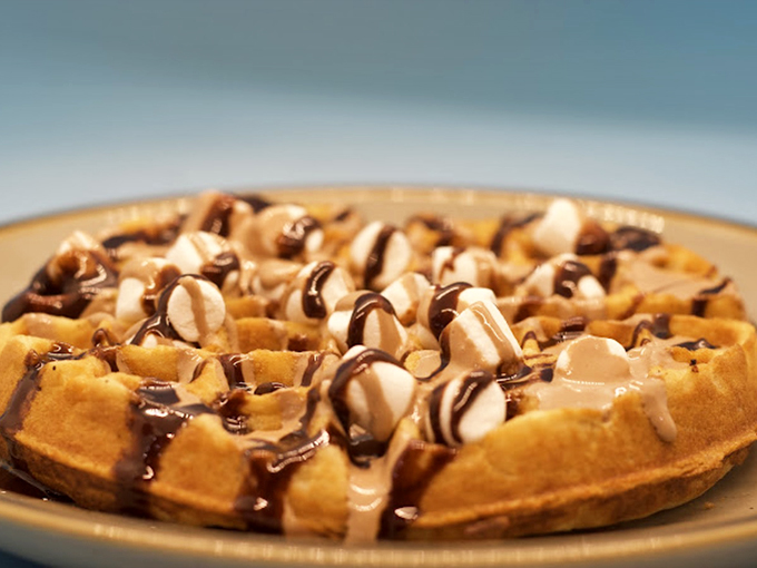 This waffle isn't just breakfast, it's dessert masquerading as a morning meal&mdash;complete with peanut butter, chocolate, and absolutely zero nutritional guilt.