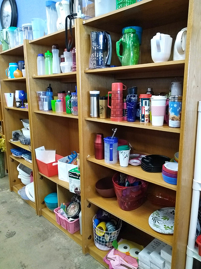 The water bottle aisle &ndash; where hydration meets hoarding and every outdoor adventure gets its perfect liquid companion.