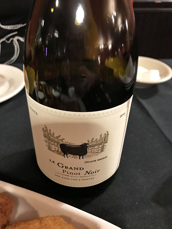 When your wine bottle features a black sheep, you know you're in for something different&mdash;rebellion pairs perfectly with red meat.