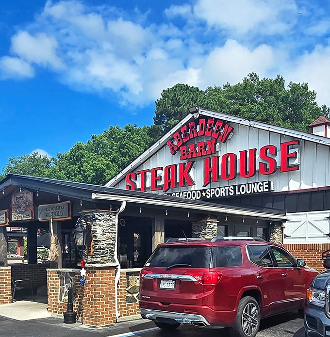 Aberdeen Barn's rustic charm proves the best steaks often come from the most unassuming places.