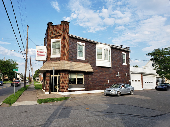 Stucco&rsquo;s Pizzeria brings a hometown flavor to Berwick, serving up slices from a cozy corner brick building.