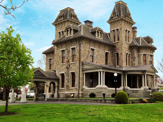 Berwick's grand mansion showcases the kind of architectural beauty that makes every walk feel special.