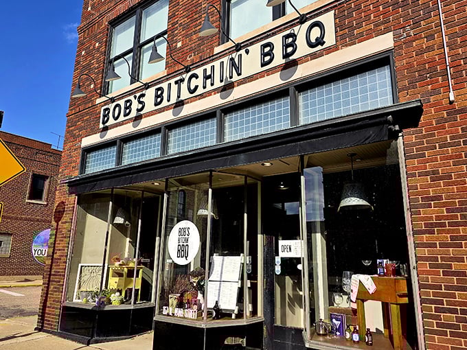 Bold name, bold flavors - this Dodgeville destination doesn't mess around when it comes to delivering serious barbecue satisfaction.