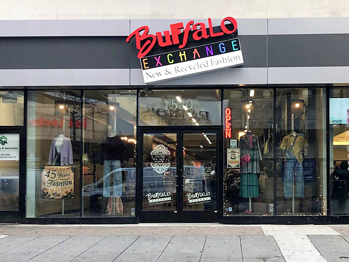 Buffalo Exchange brings boutique vibes to the thrift scene. Where vintage meets modern in Philadelphia's urban landscape.
