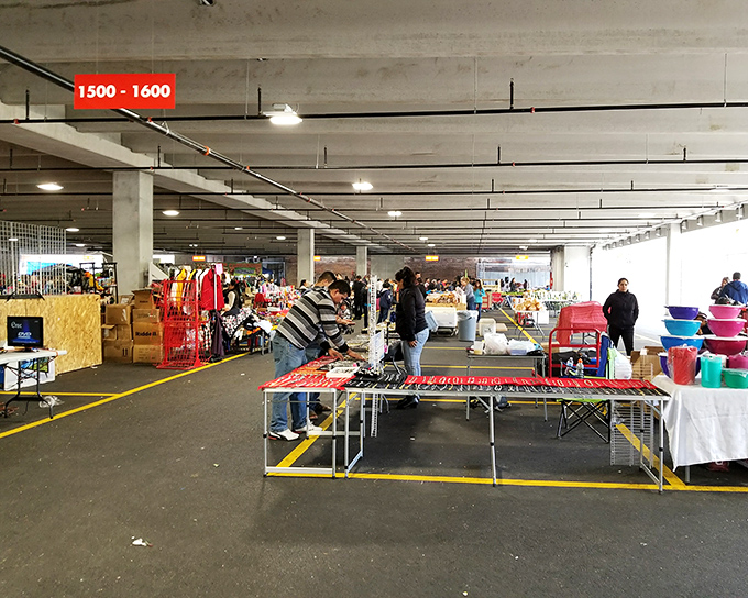 Urban energy meets vintage charm in Chicago's bustling marketplace where cultures and treasures beautifully collide together.