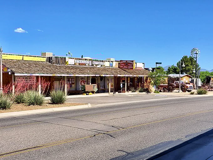 Camp Verde's rustic charm captures the spirit of frontier life where soldiers once protected brave settlers.
