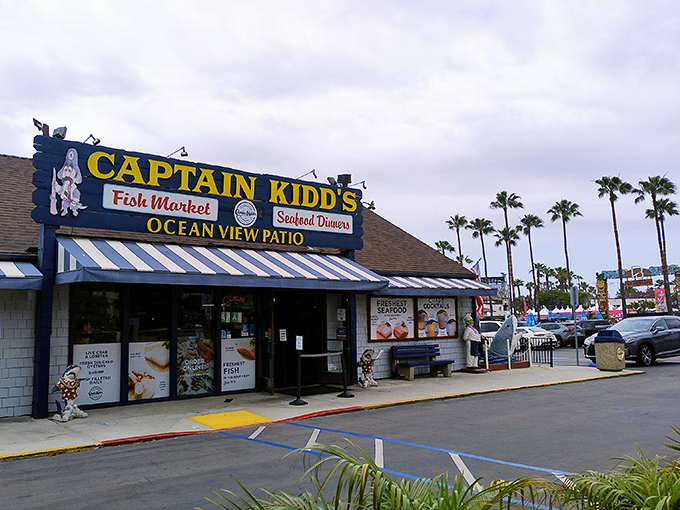 Don't judge this pirate-themed book by its cover - inside lies some of Redondo Beach's most authentic seafood.