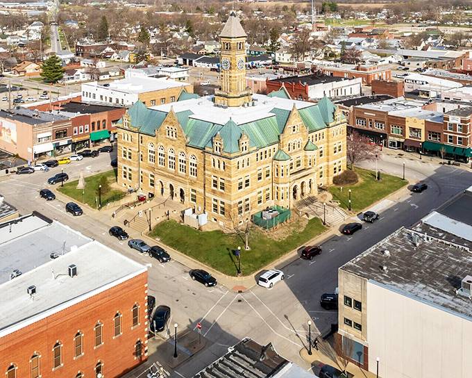 College town energy meets courthouse square tradition - where students and longtime residents share common ground.