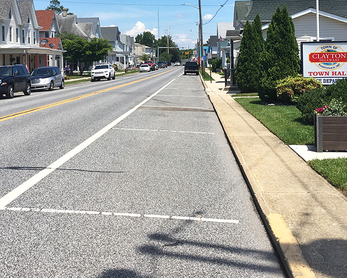 Clayton's main street maintains that classic small-town feel where local businesses still matter most.