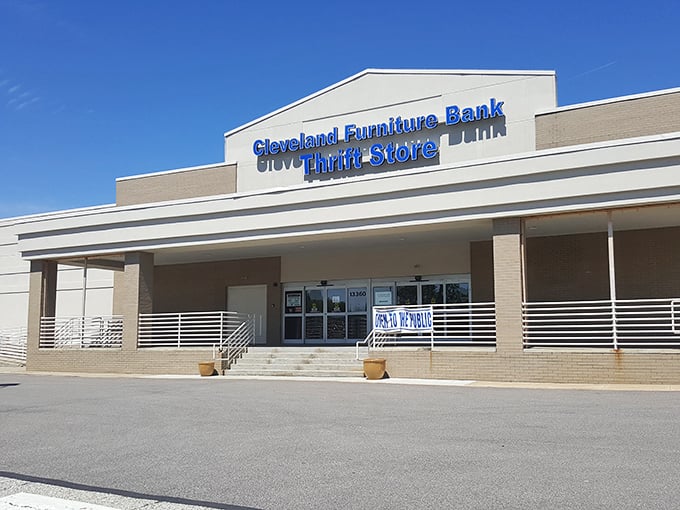 Cleveland Furniture Bank's modern design reflects their mission: making quality furniture accessible to every family.