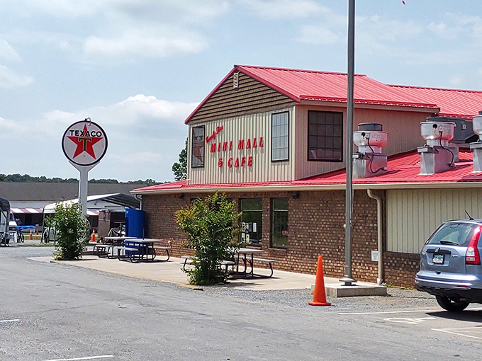County Line's red roof beckons like a beacon for bargain hunters everywhere.