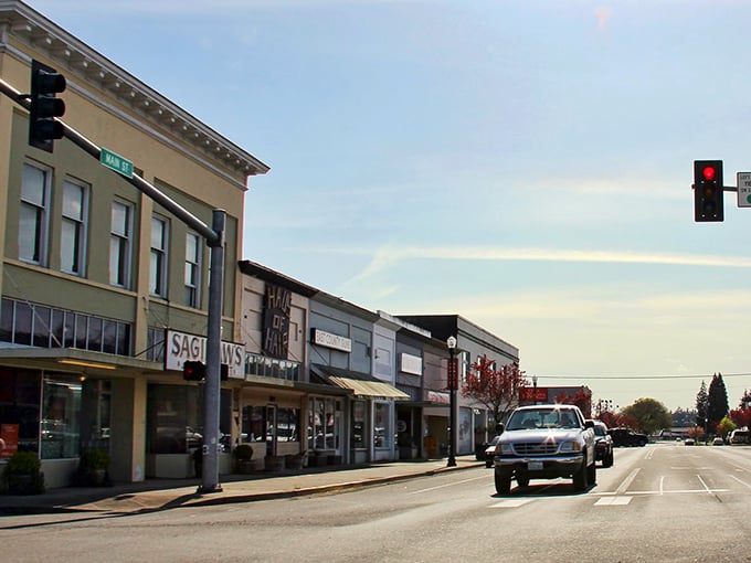 Elma's courthouse square represents the heart of community life where local democracy still happens face-to-face.
