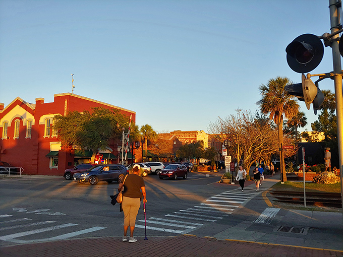 Fernandina Beach's historic district looks like Charleston's little sister decided to move to the Florida coast.
