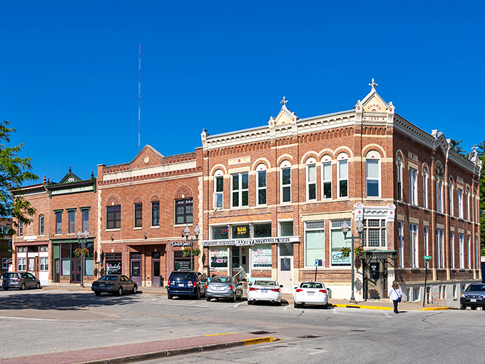 Galesville's main street proves you don't need fancy to be charming—just good bones and friendly faces.